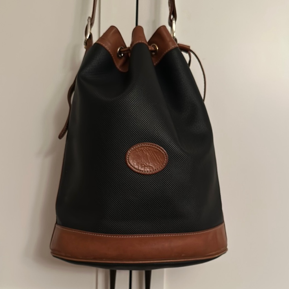 Vintage Longchamp Bucket Bag- - Gem